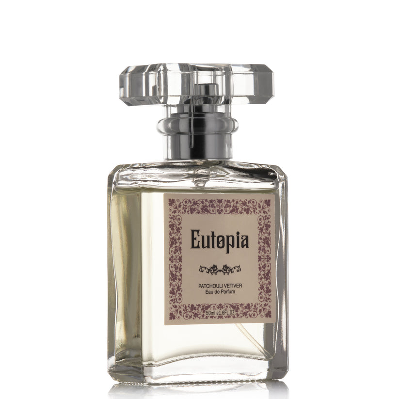 Patchouli Vetiver 50ml Spray Perfume | Eutopia Perfumes